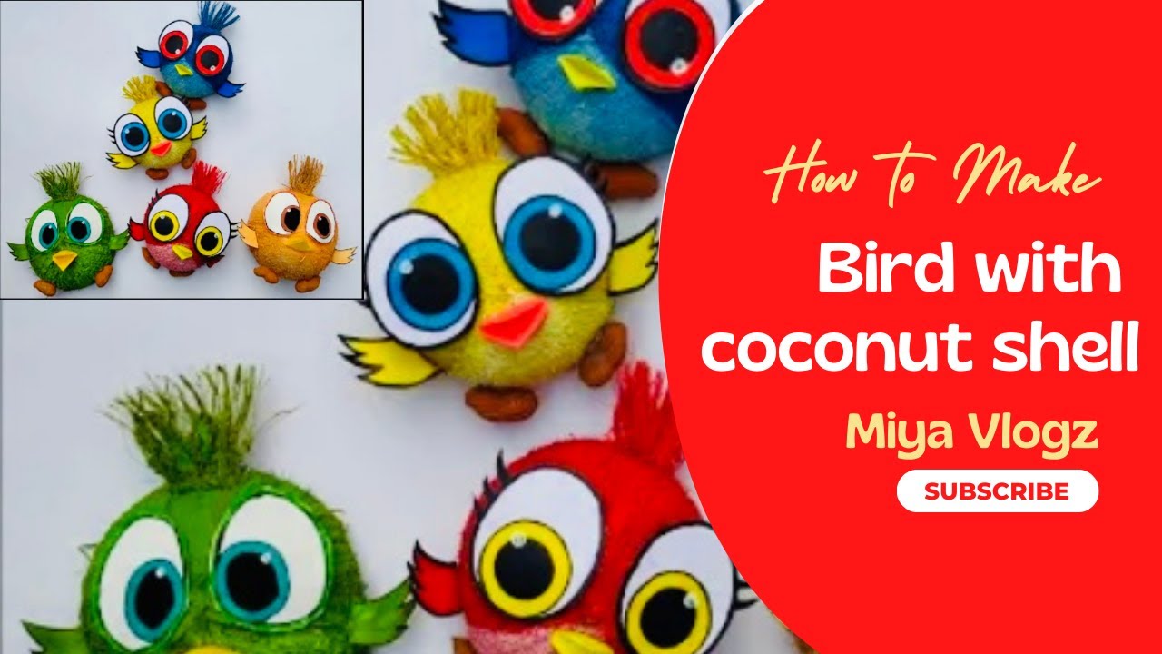 How To Make Bird With Coconut Shell Coconut Shell Craft Ideas YouTube how-to-make-bird-with-coconut-shell-coconut-shell-craft-ideas-youtube