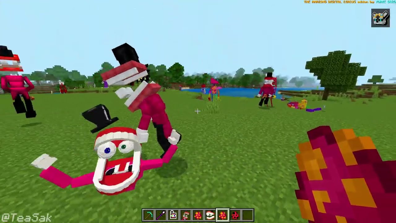 EVERY The Amazing Digital Circus ADDON in MINECRAFT PE/Bedrock Mod ...