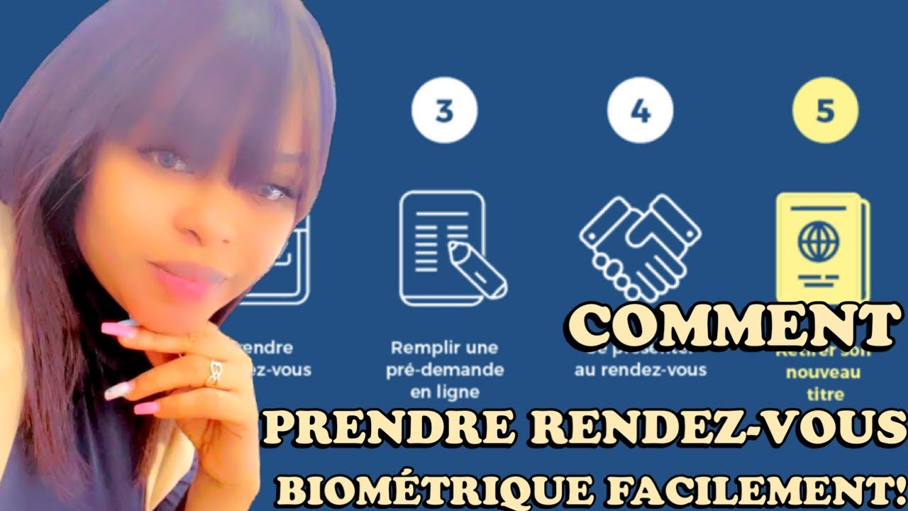 Comment prendre un rendez-vous biometriques facilement! - YouTube