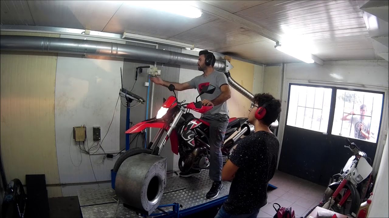 Aprilia SX 125 Dyno - YouTube