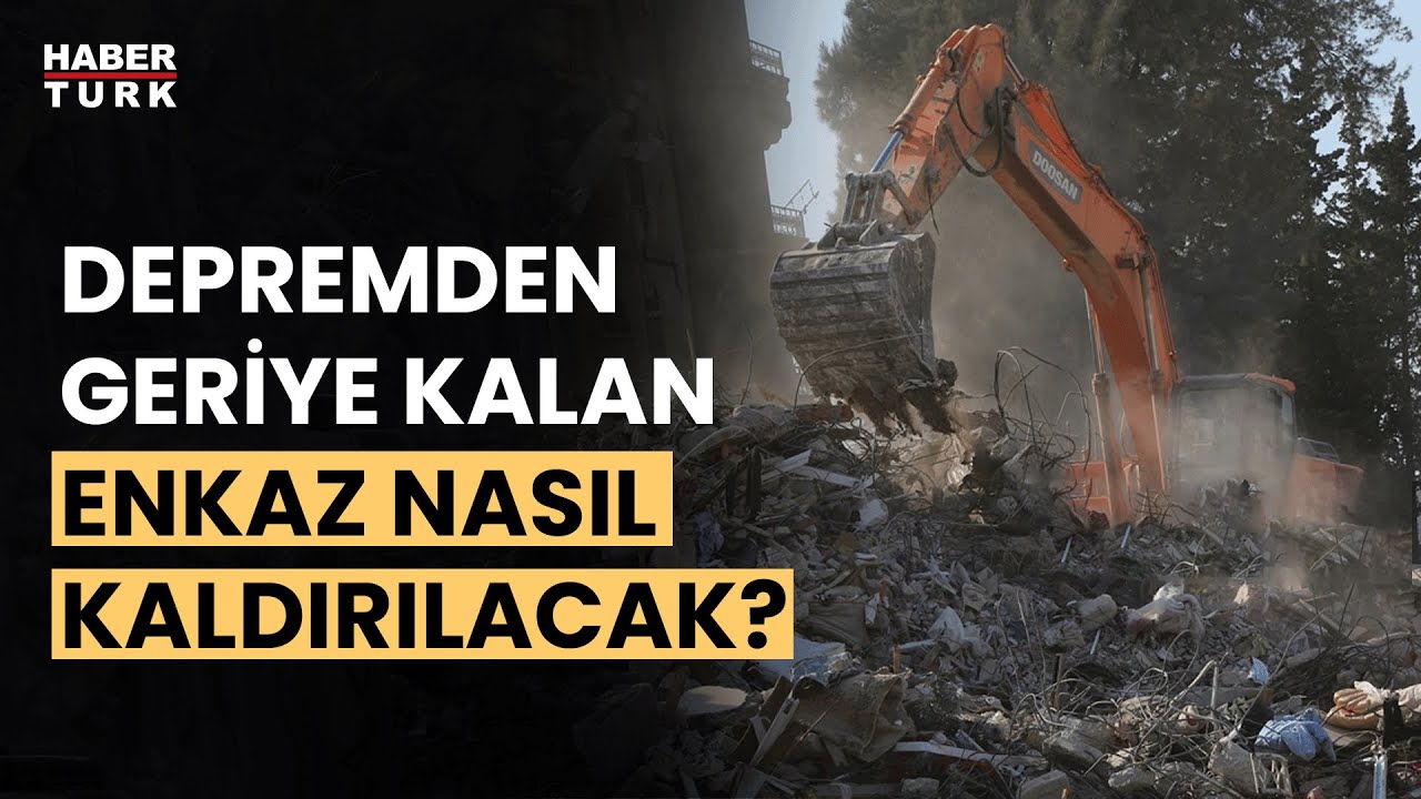Depremden kalan enkaz ve moloz yığınına ne olacak? Prof. Dr. Azize Ayol ...