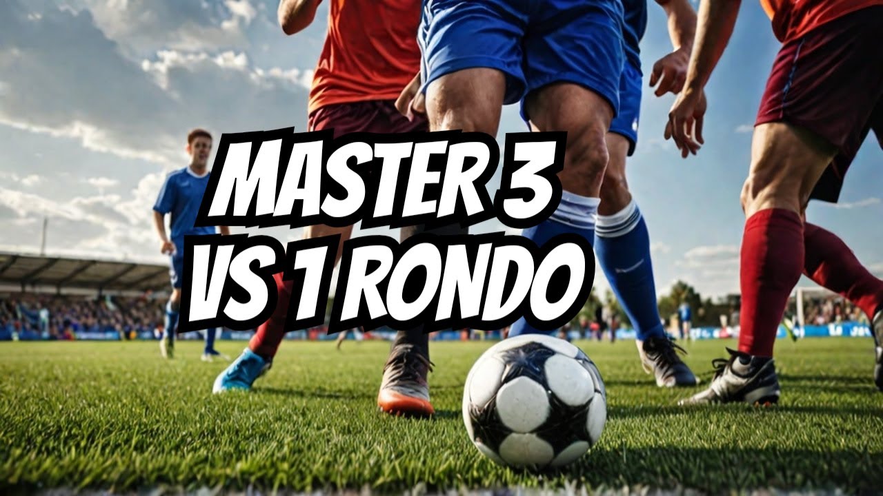 3 vs 1 Soccer Drill: Master the Art of Possession - YouTube