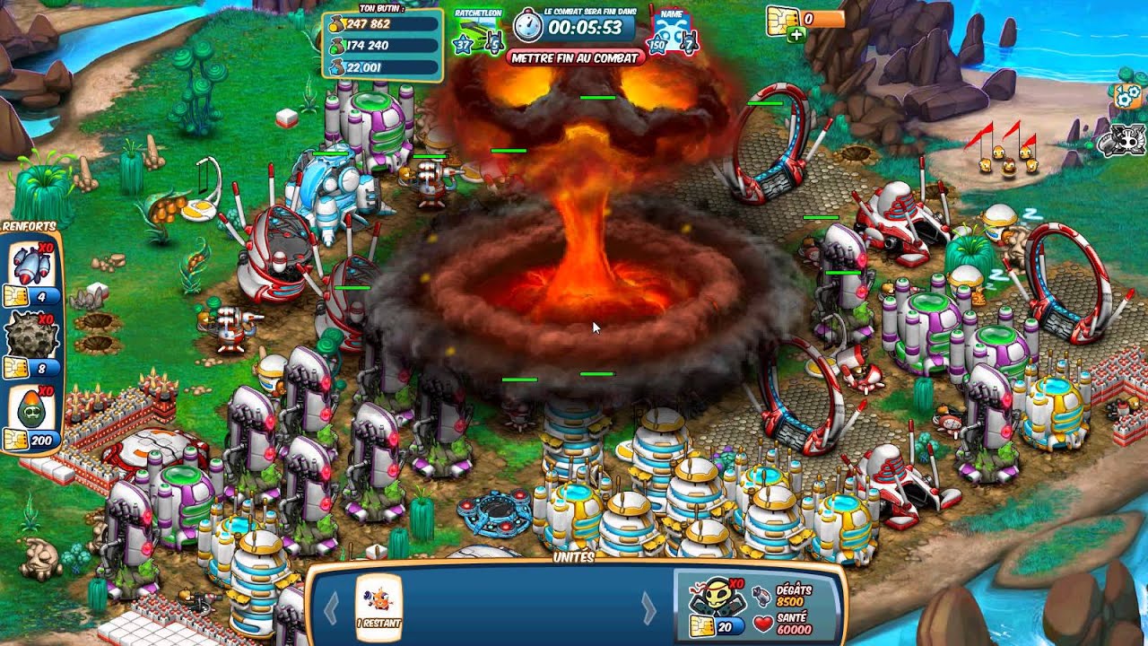 Galaxy life: skule nuke (ou crane nucléaire) - YouTube