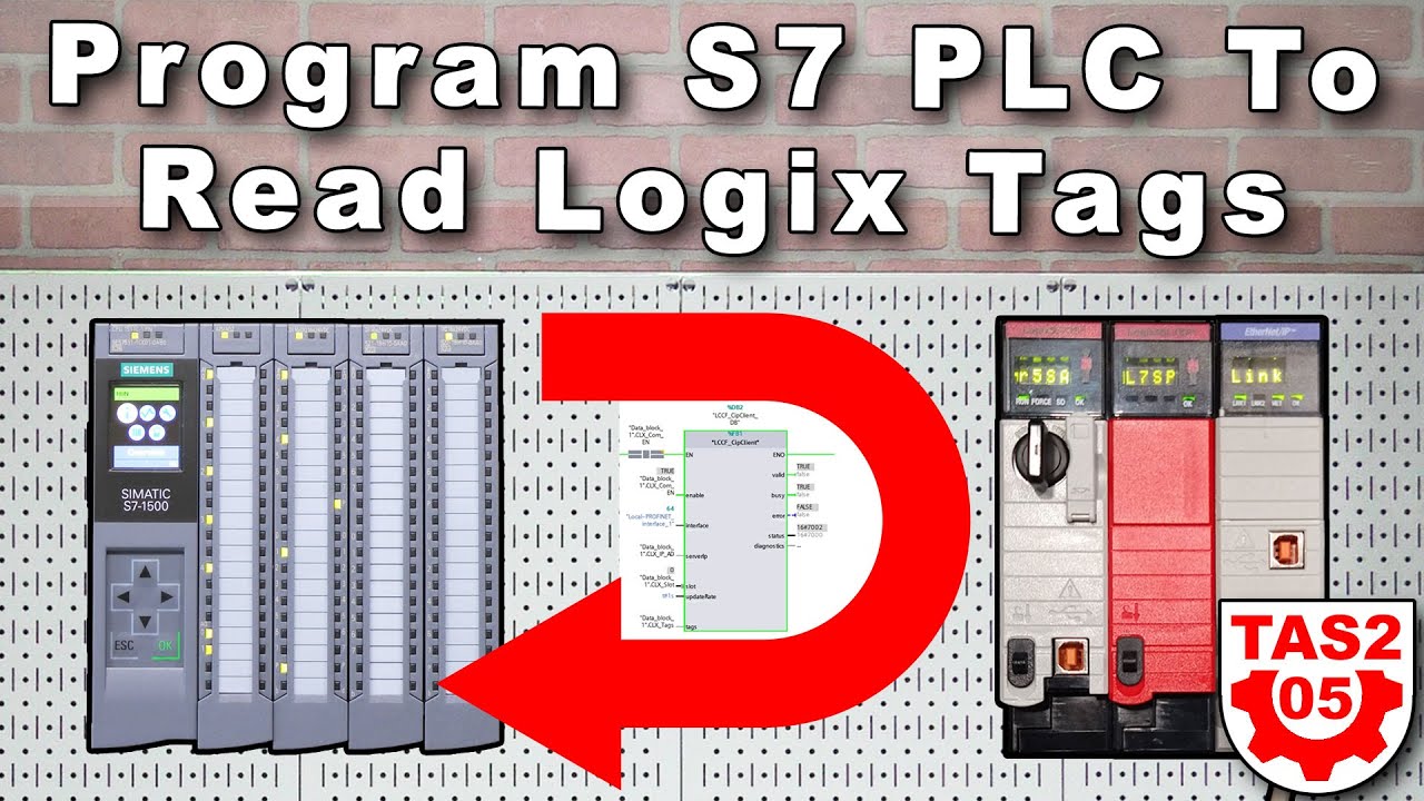 Read Logix Tag Values Into An S7 PLC Over Ethernet YouTube