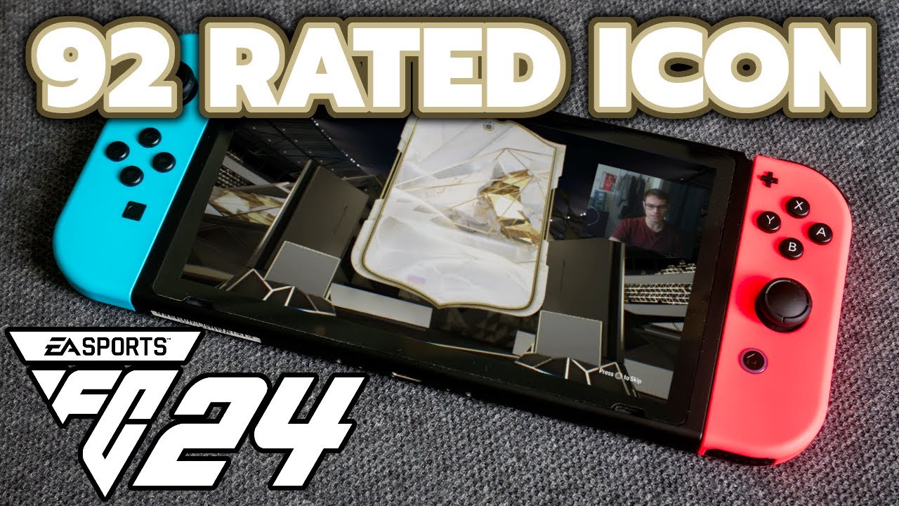 I Packed a 92 RATED ICON FC 24 Ultimate Team on Nintendo Switch - YouTube