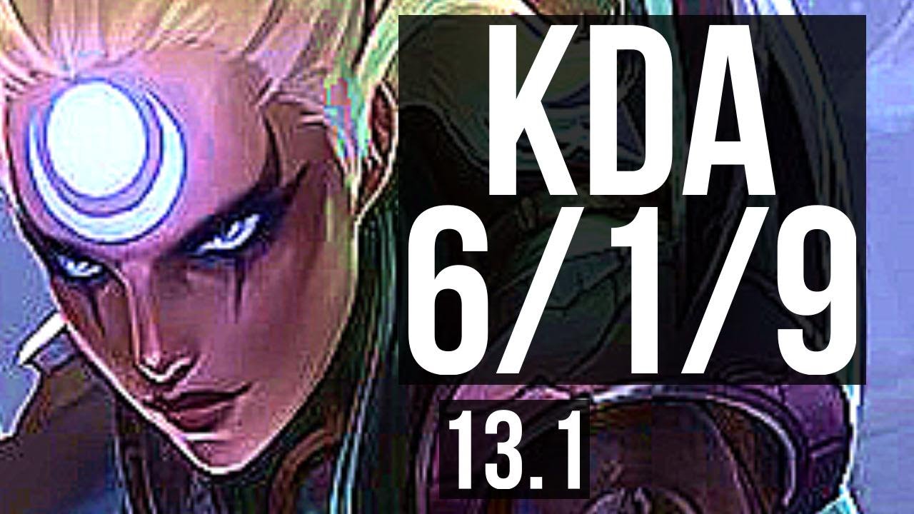 DIANA vs POPPY (JNG) | 6/1/9, 700+ games | EUW Grandmaster | 13.1 - YouTube