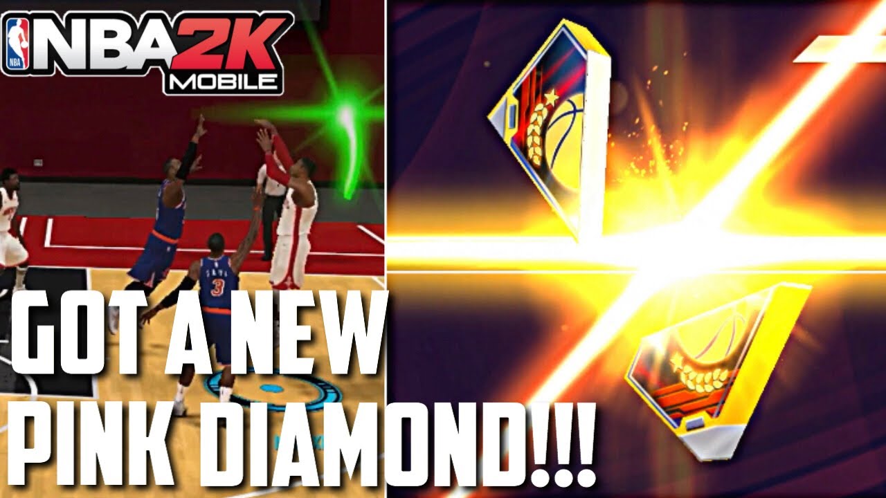 NBA 2K Mobile | ANOTHER PINK DIAMOND FROM SUPER PACK! - YouTube