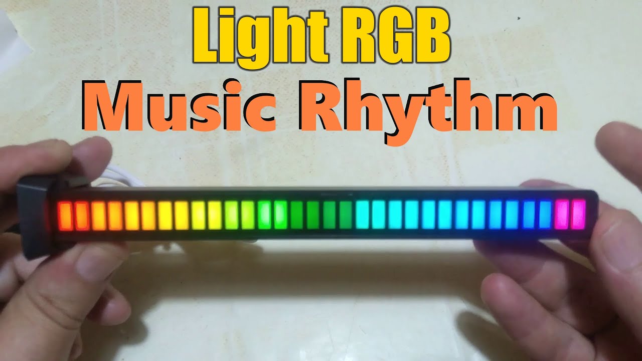 LED Strip Light RGB Sound Control Voice Activated - YouTube