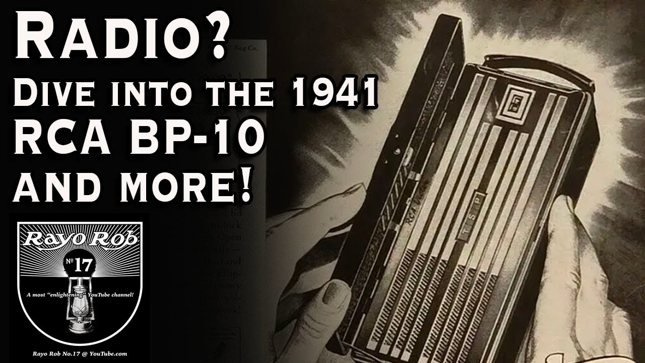 Radio? Dive into the 1941 RCA BP-10 and MORE! - YouTube