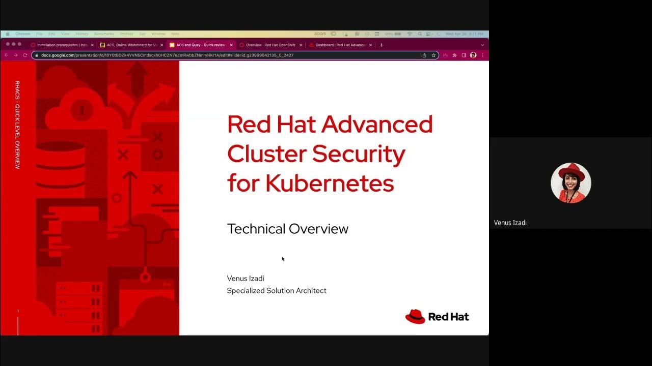Red Hat Advanced Cluster Security for Kubernetes Technical demo - YouTube
