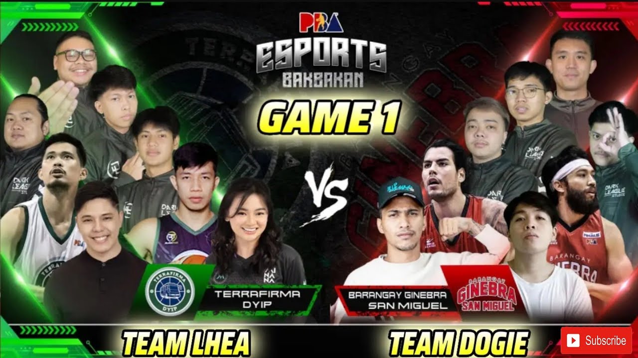 Brgy. GENEBRA SAN MIGUEL (Team Dogie) vs TERRAFIRMA DYIP (Team Lhea ...