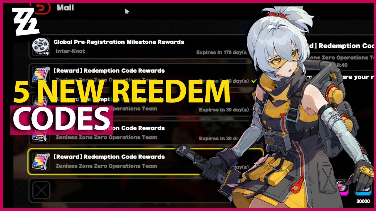 5 New Redeem Code Zenless Zone Zero How to Redeem Code ZZZ - YouTube