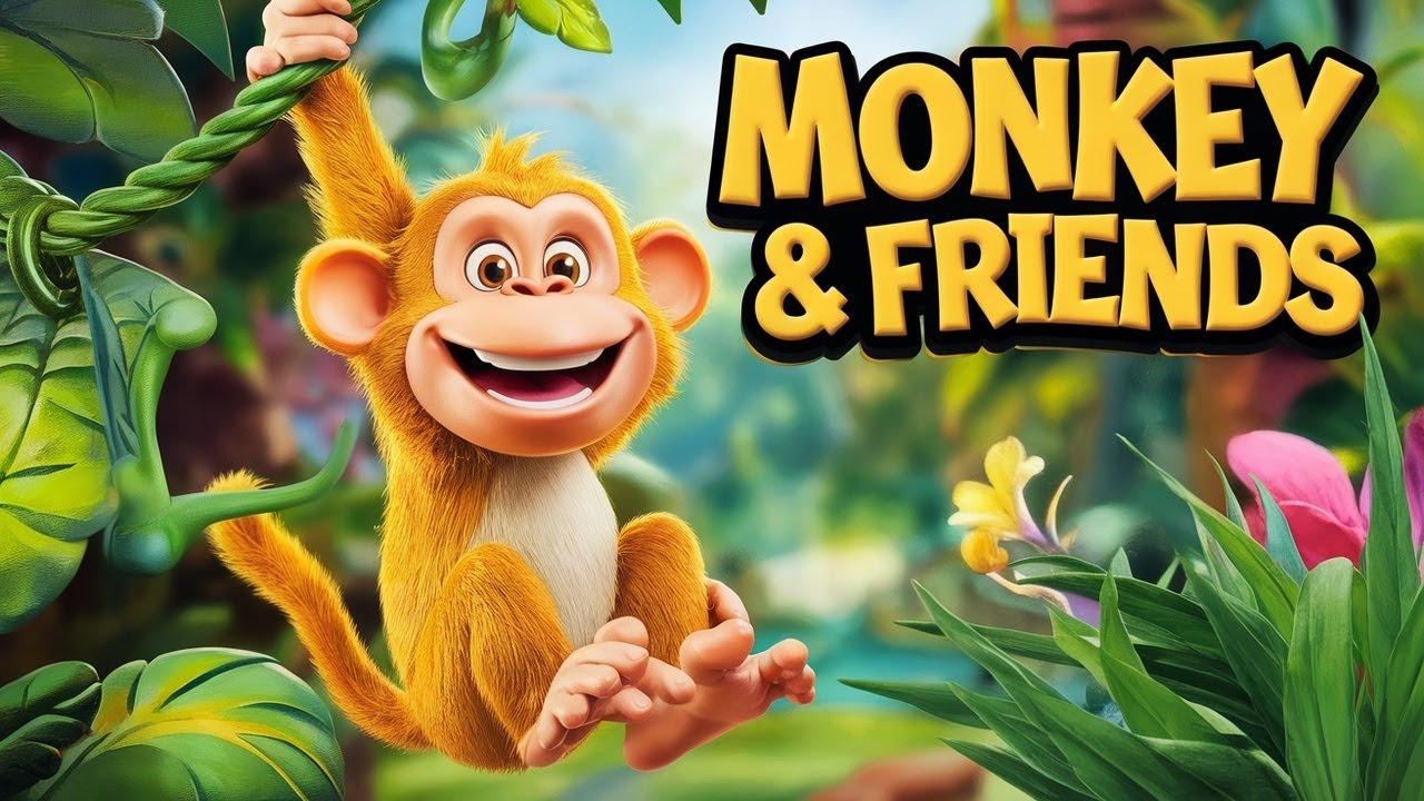 Unleash the Epic Adventures of Monkey & Friends! - Kids Song and Music ...