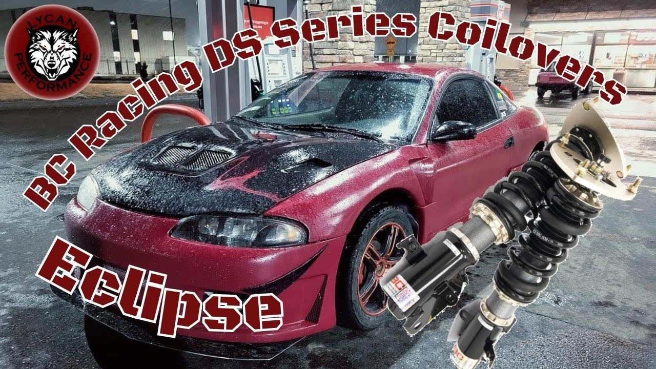 BC Racing DS Series Coilovers for the 1995-1999 Mitsubishi Eclipse FWD ...