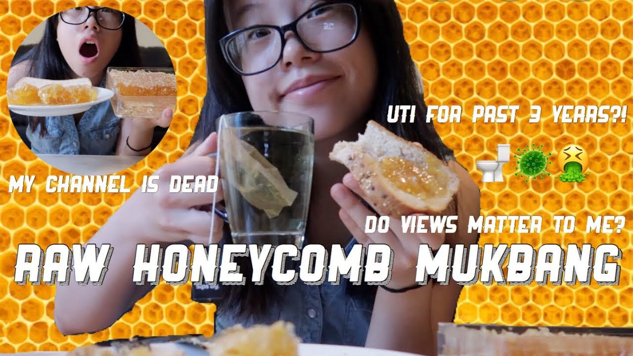 Raw Honeycomb Mukbang - YouTube