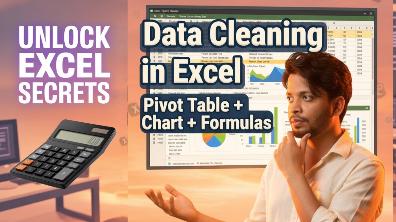 Full Data Cleaning in Excel | Clean Data Easily in Excel | Smart Tricks ...