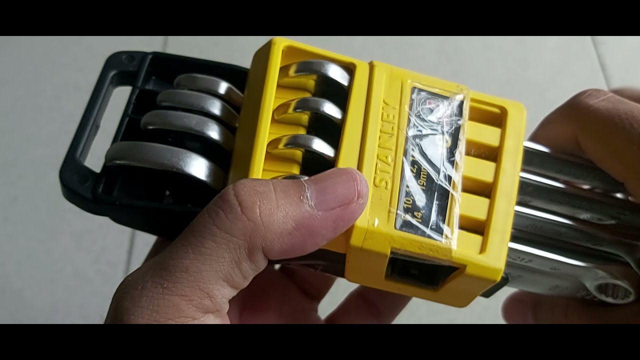 STANLEY Ring Pass Set Bundle 8- 19 MM STMT78099-8 - YouTube