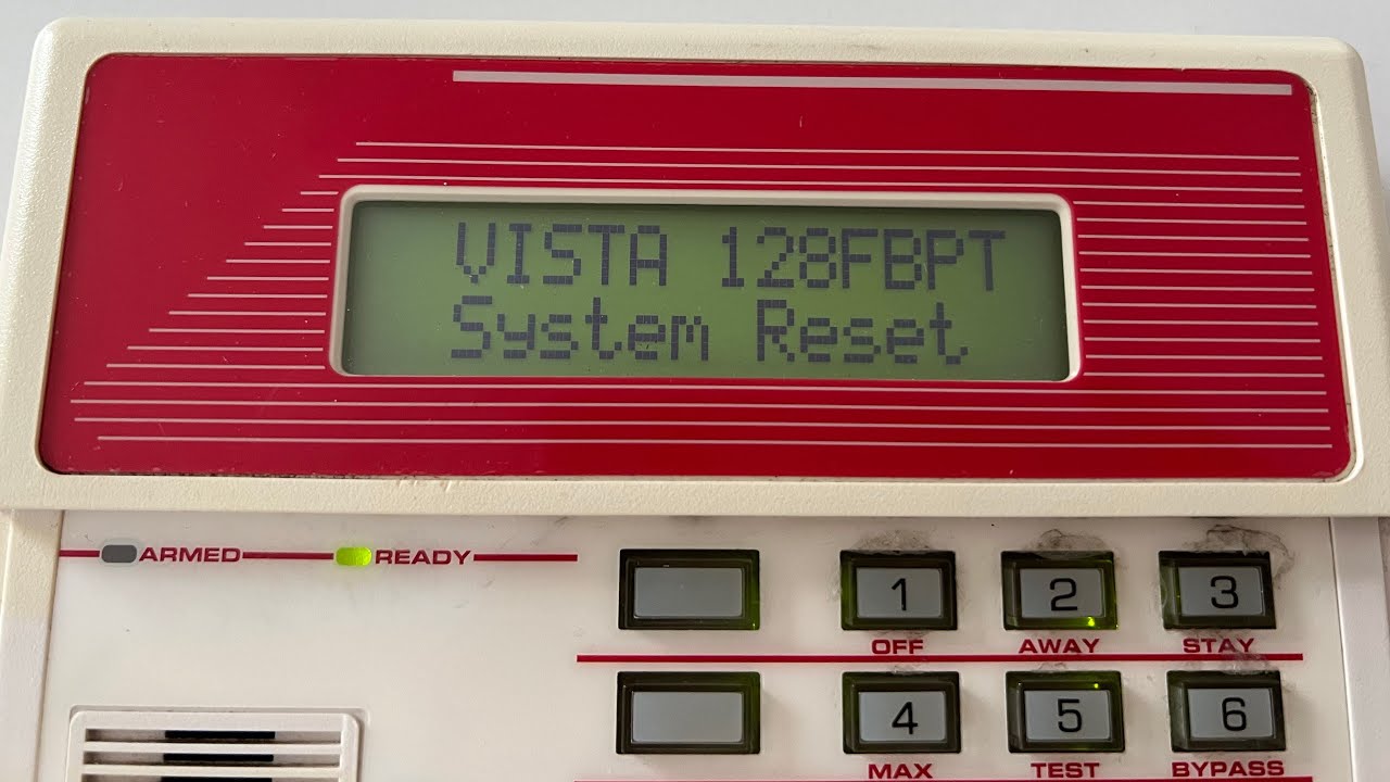 Honeywell/Resideo VISTA-128FBPT Fire Panel Test with Ademco 6139R - YouTube