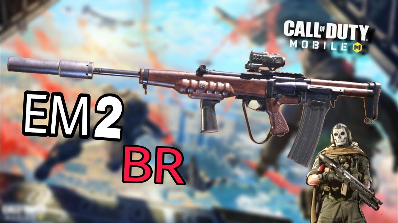 Call of duty Mobile: EM2 New gun! (ปืนใหม่ แต่งโคตรนิ่ง แม่น แรง!!)BR ...