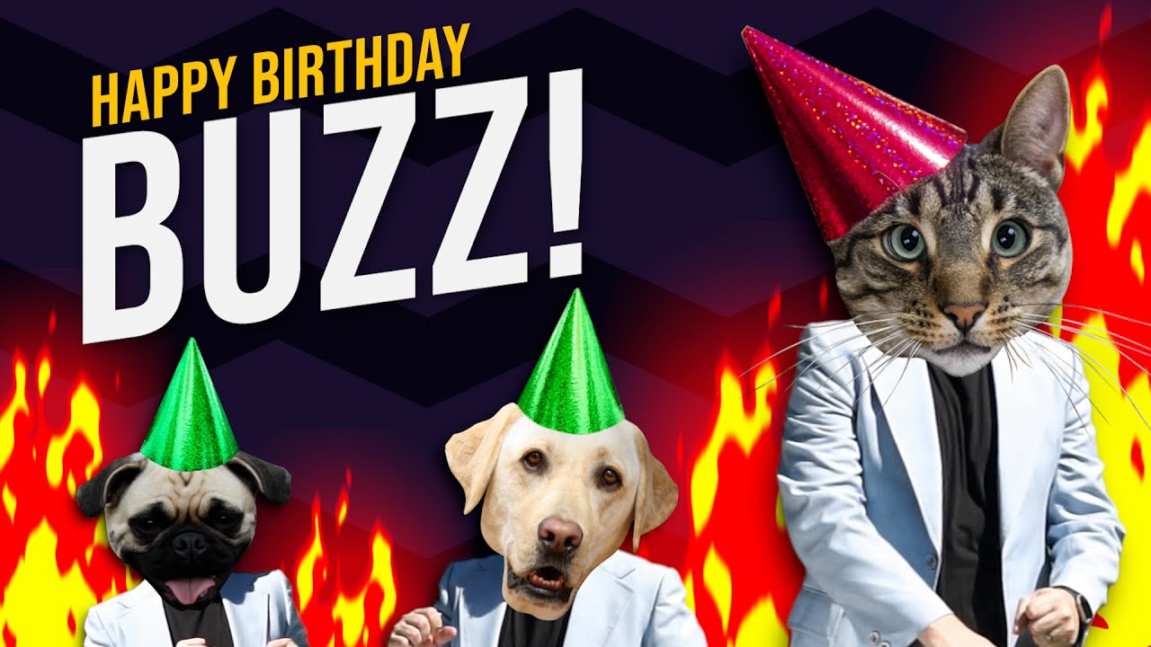 Happy Birthday Buzz - Its time to dance! - YouTube