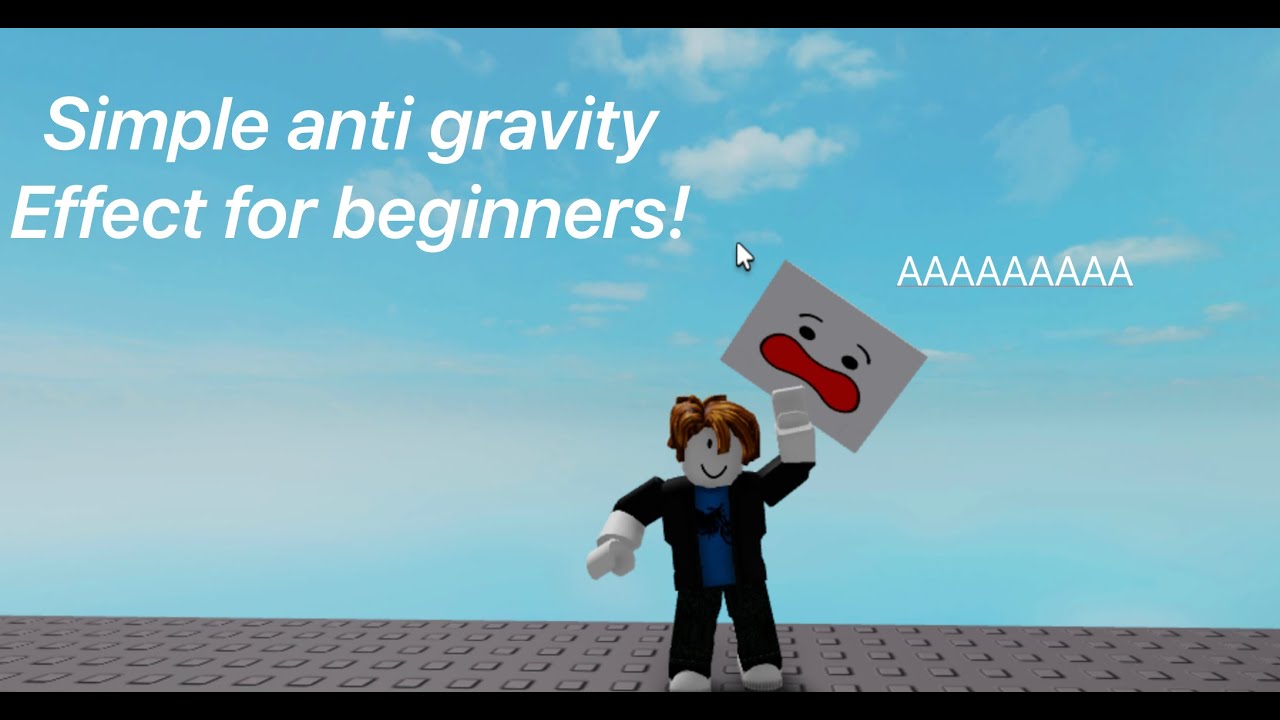 Simple anti gravity effect for Roblox studio/lua! - YouTube