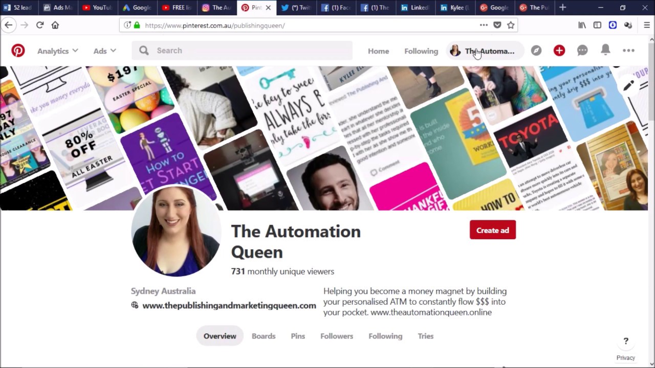 Video 12 Pinterest brand your channel - YouTube