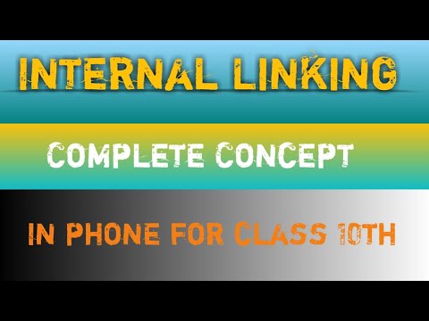 What is Internal Linking | How to do Internal Linking in phone in Hindi ...