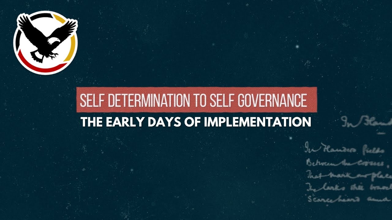 From Self-Determination to Self-Governance - The Early Days of ...