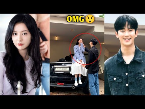 OMG😲 Kim Soo hyun Reaction As Kim Ji won Invite him to her upcoming fan meeting - YouTube