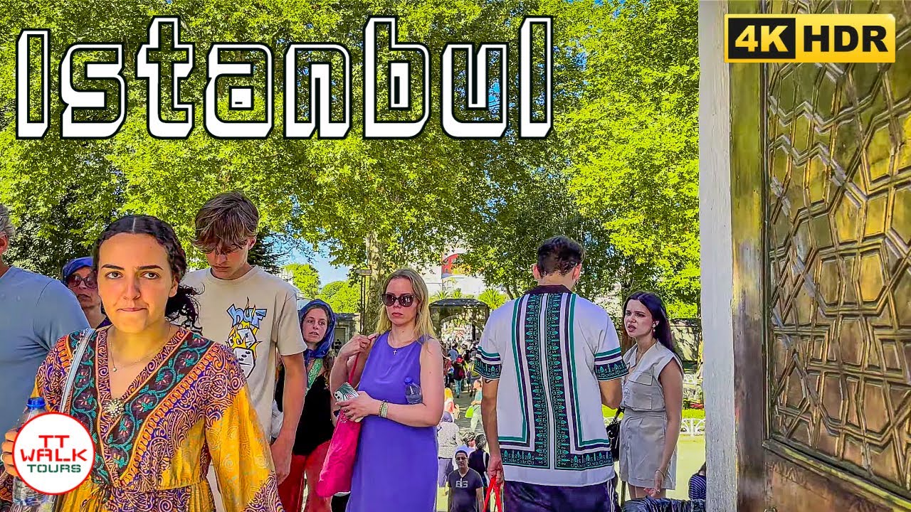 Walking Tour, Istanbul Old City | 4K HDR - YouTube