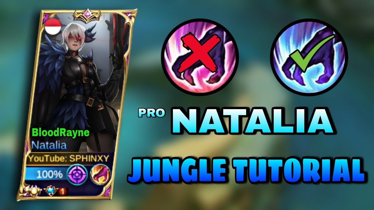 SOLO RANK JUNGLE NATALIA TUTORIAL 2023 !🔥| NATALIA BEST BUILD SEASON 27 ...