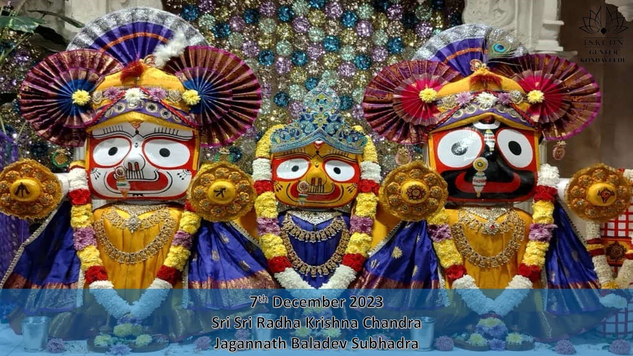 7th December 2023 Darshan - YouTube