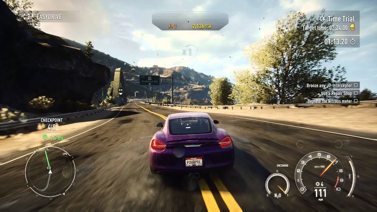 Need for Speed Rivals Time Trial Redline - YouTube