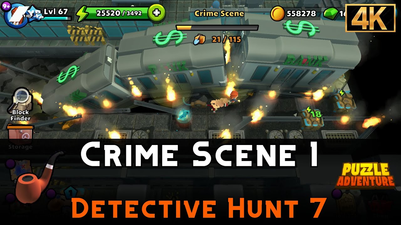 Crime Scene 1 | Detective Hunt 7 | Puzzle Adventure - YouTube