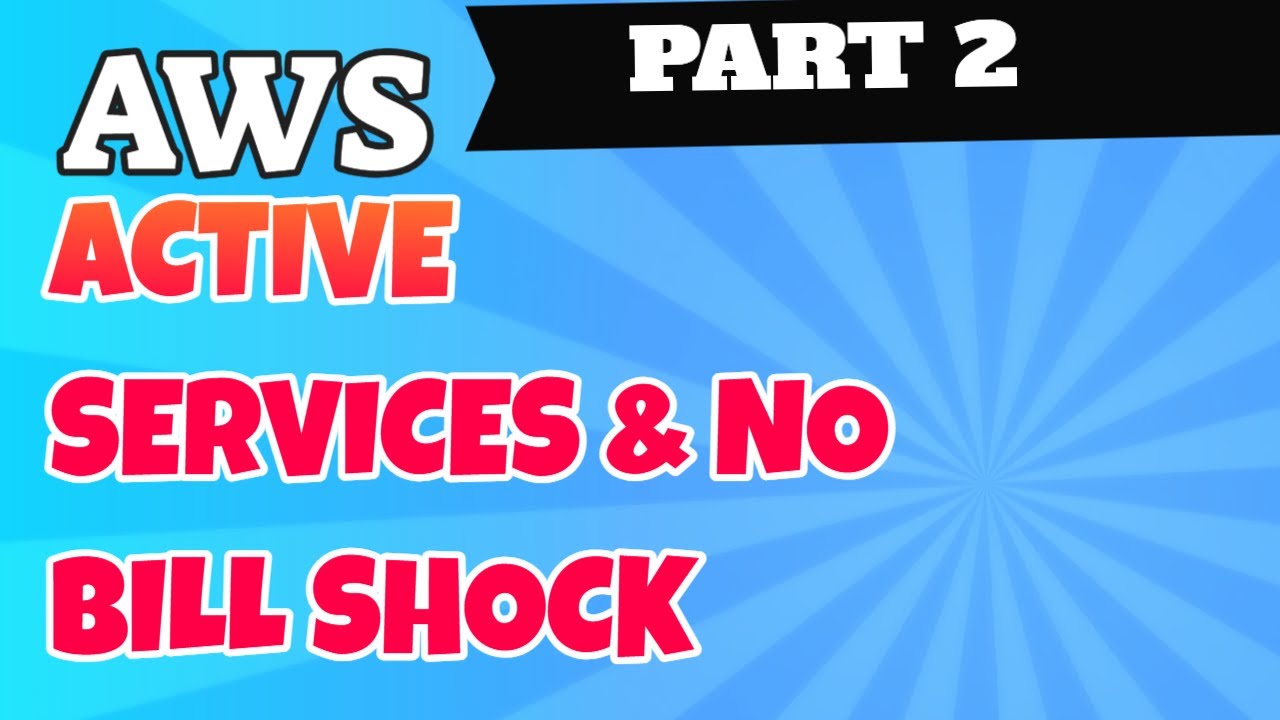 AWS Cloud Training | PART 2 How to check Active services in AWS for NO ...