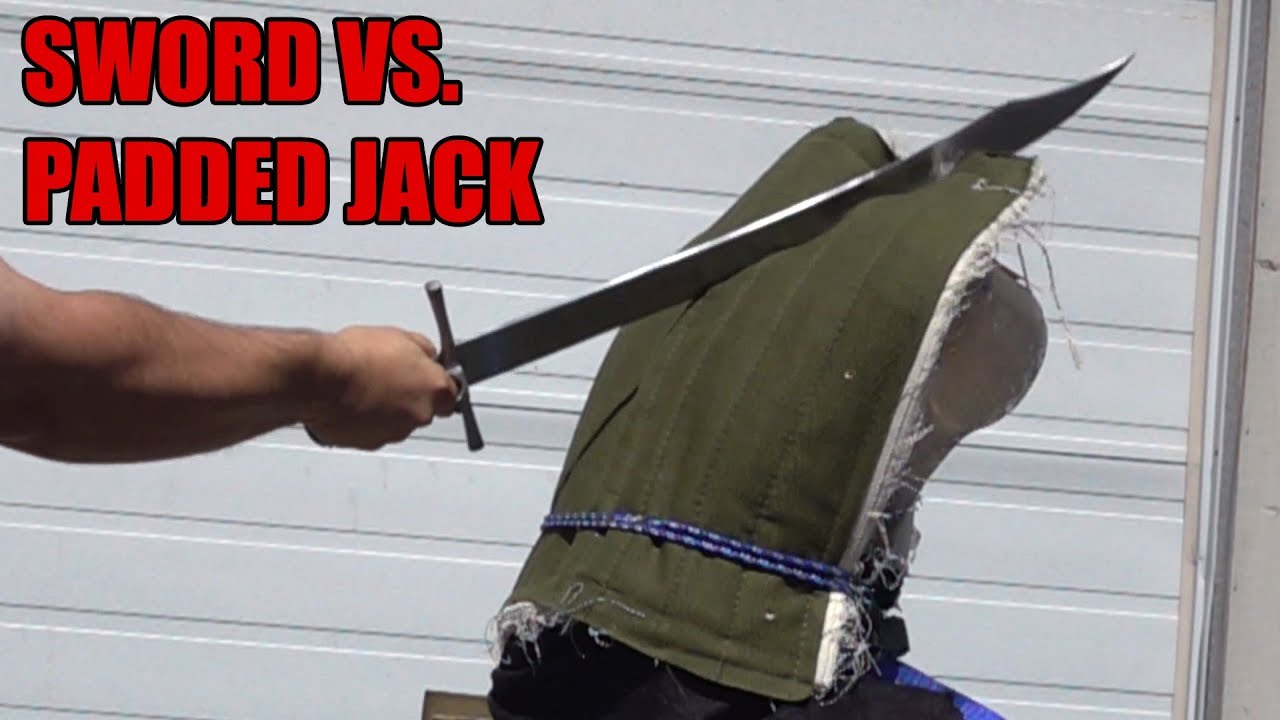 Fabric Armor Tested - AKA: Why Dull Swords Fail - YouTube