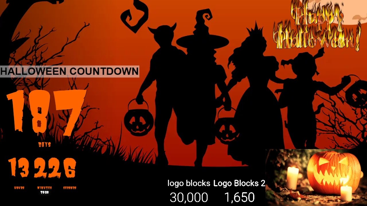 LIVE COUNTDOWN TO HALLOWEEN HOW LONG TILL HALLOWEEN YouTube