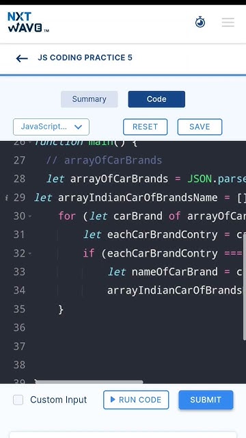 Javascript Coding Practice 5 Ccbp4 Nxtwave Ccbp Java Javascript Javaprogramming Coding