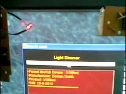 USB Control Switch and Linear Control using libUSB - YouTube