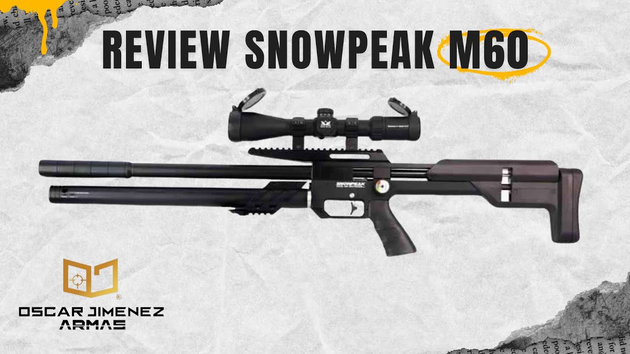 Rifle Snowpeak M60 Cal .25 PCP - YouTube