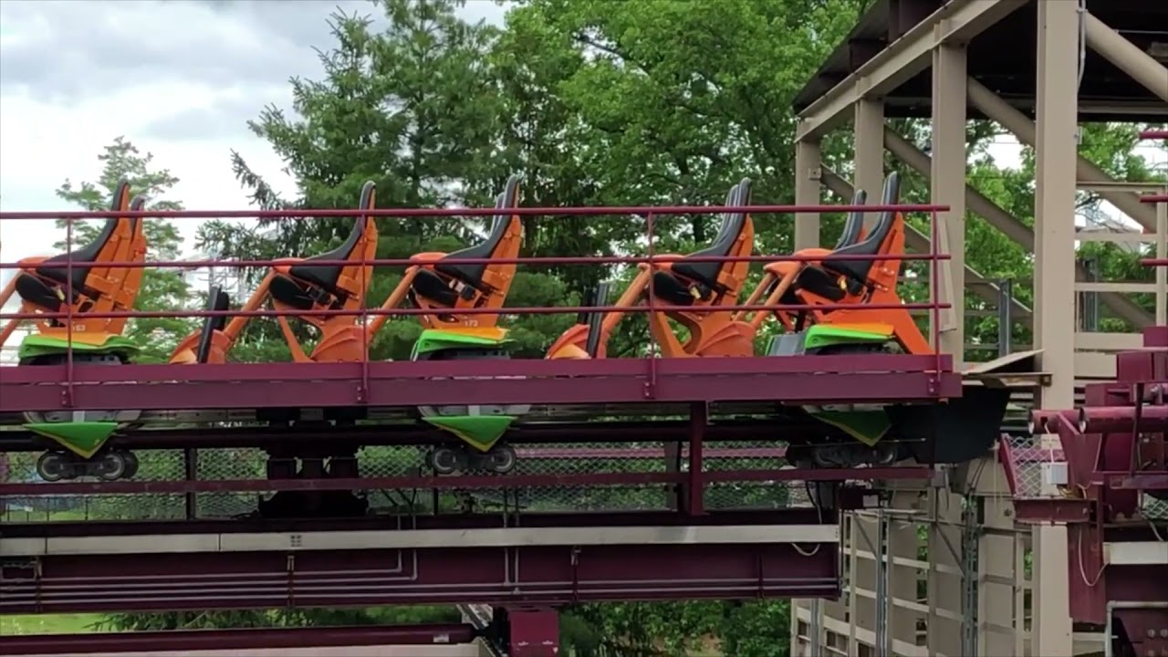 King's Island Diamondback Transfer Track - YouTube