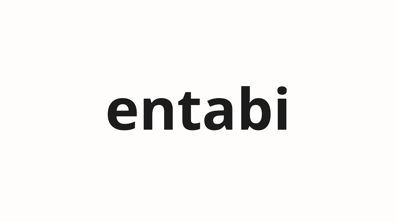 How to pronounce entabi | 遠旅 (Distant journey in Japanese) - YouTube