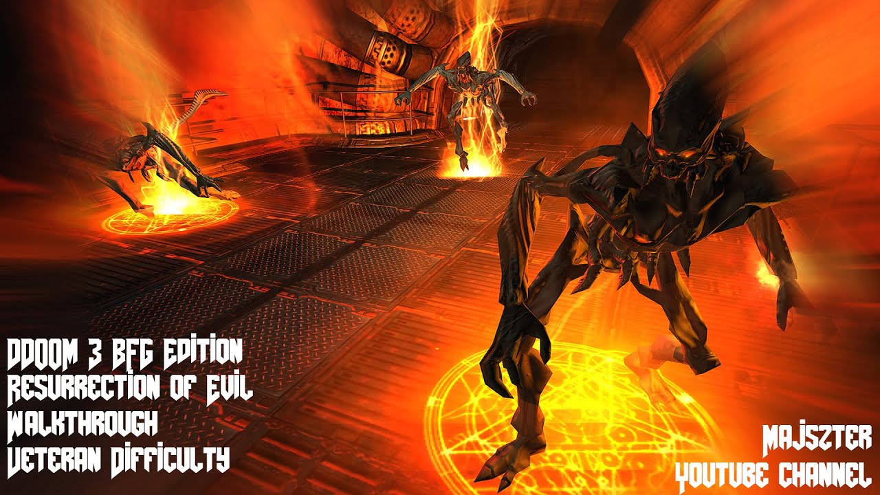 Doom 3 BFG Edition - Resurrection of Evil Walkthrough - Veteran ...