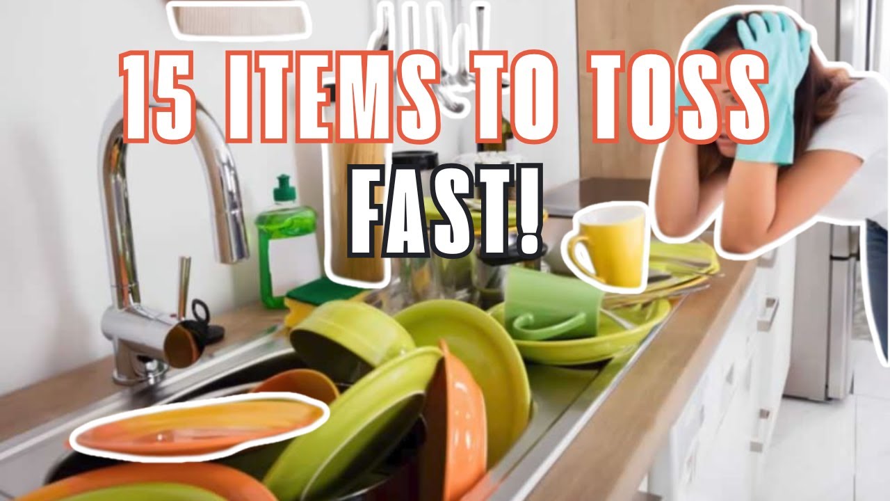 15 Kitchen Items to Declutter Today – Simple & Real-Life Checklist ...