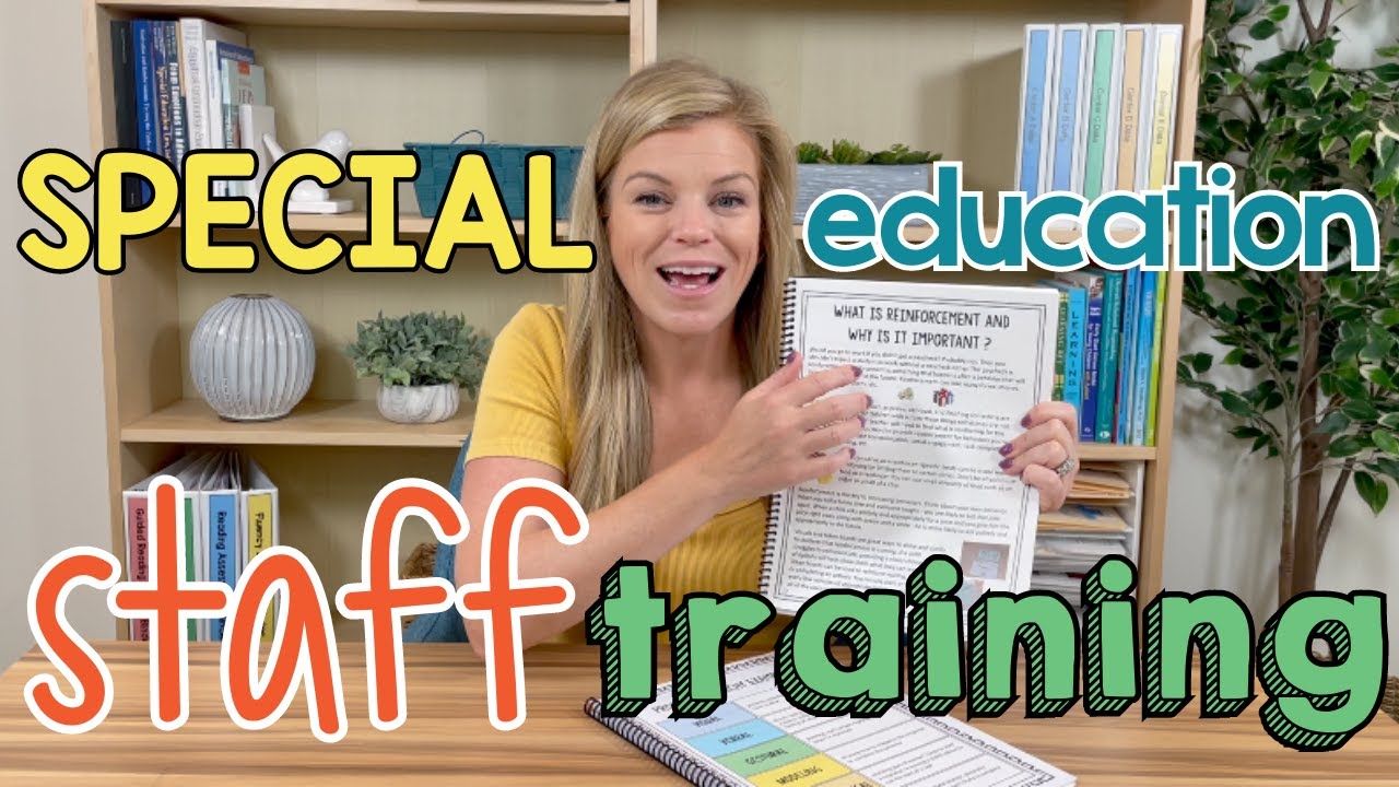4 Tips for Staff Training in a Special Ed Classroom - YouTube