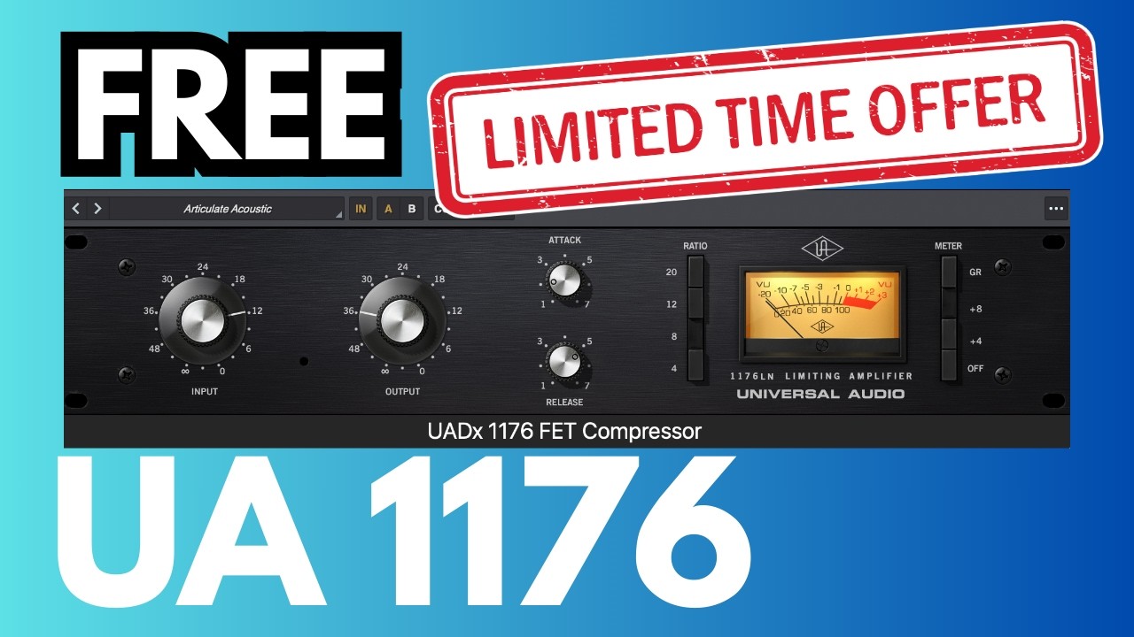 FREE UA 1176 Compressor HURRY! SNAG it before it's gone. Extended till ...