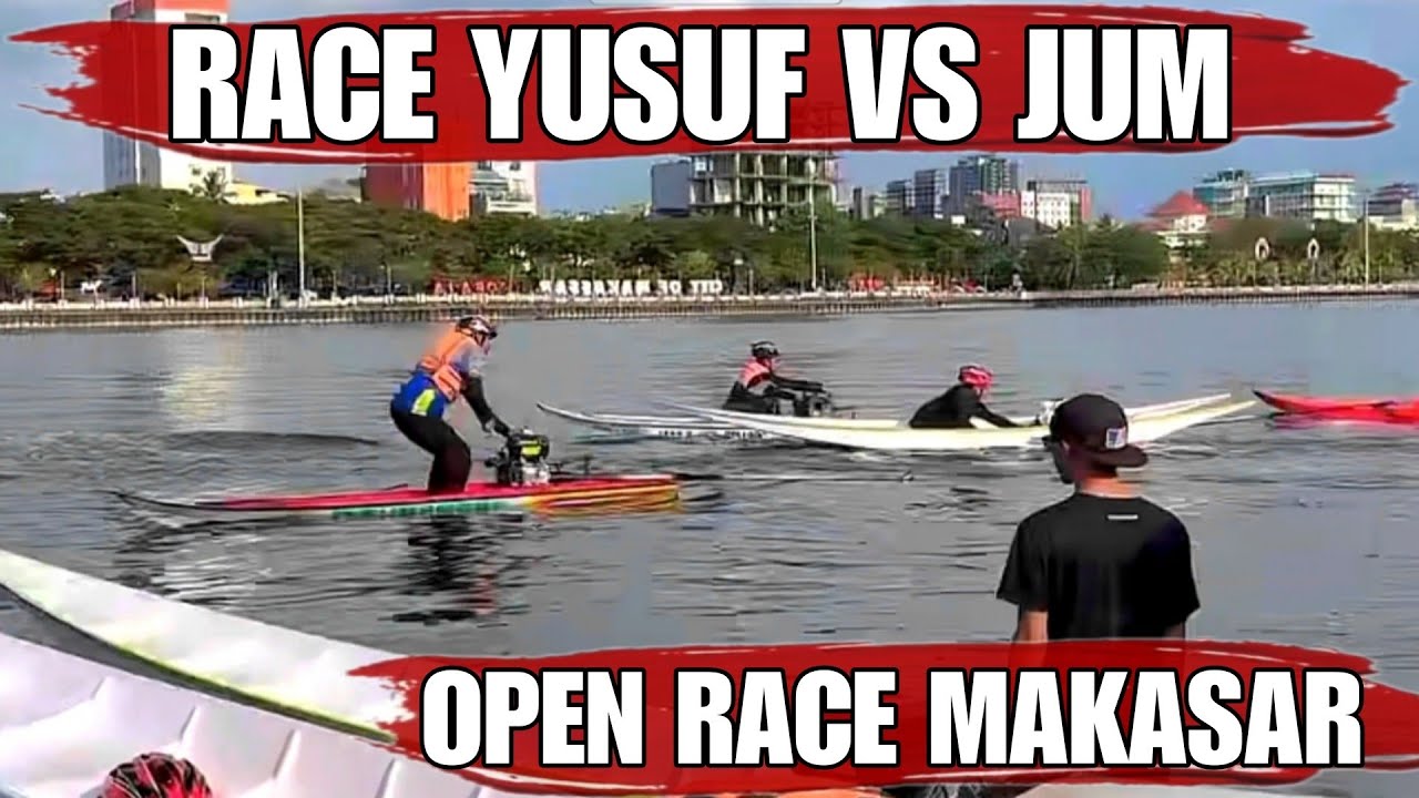 OPEN RACE PIALA GUBERNUR SULAWESI SELATAN PANTAI LOSARI MAKASAR// RACE ...