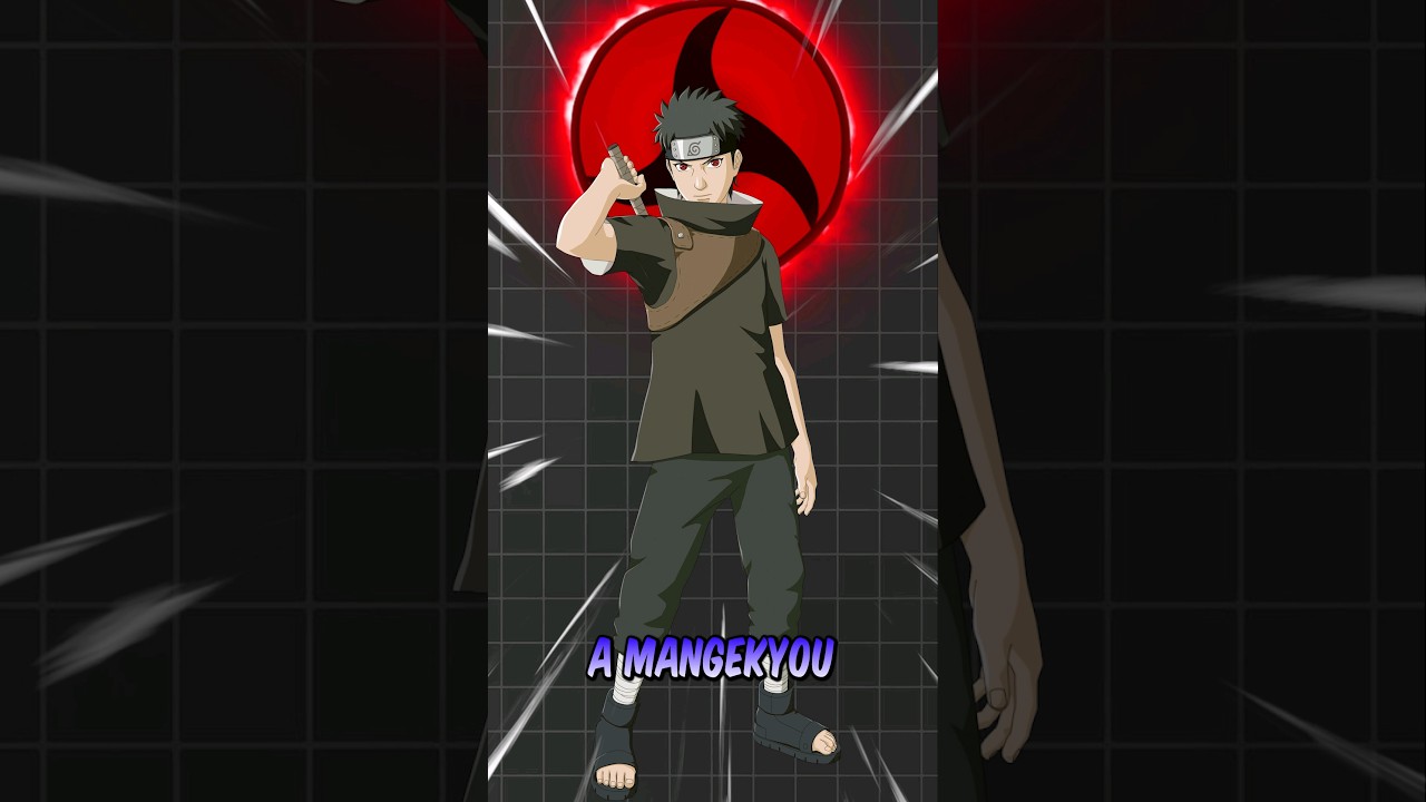 Shisui Uchiha Mangekyou Sharingan