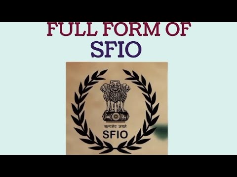 Full Form Of Sfio/क्या आप जानते हैं Sfio का फुल फॉर्म/ क्या आपको पता है ...
