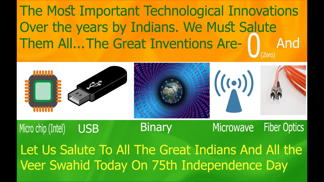 Greatest Inventions by Indians. Intel Chip | USB | Binary | Fiber ...